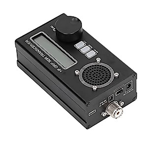 Shortwave Radio Transceiver, 8 Band Full Mode USDR SDR QRP Transceiver, USB/LSB/CW/AM/FM/DSP Modes, Aluminum Alloy, for Signal Reception