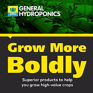 General Hydroponics FloraSeries Hydroponic Nutrient Fertilizer System with FloraMicro, FloraBloom and FloraGro, 1 pt.