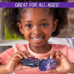Galaxy Paint Your Own Rock Art by Horizon Group USA, Black