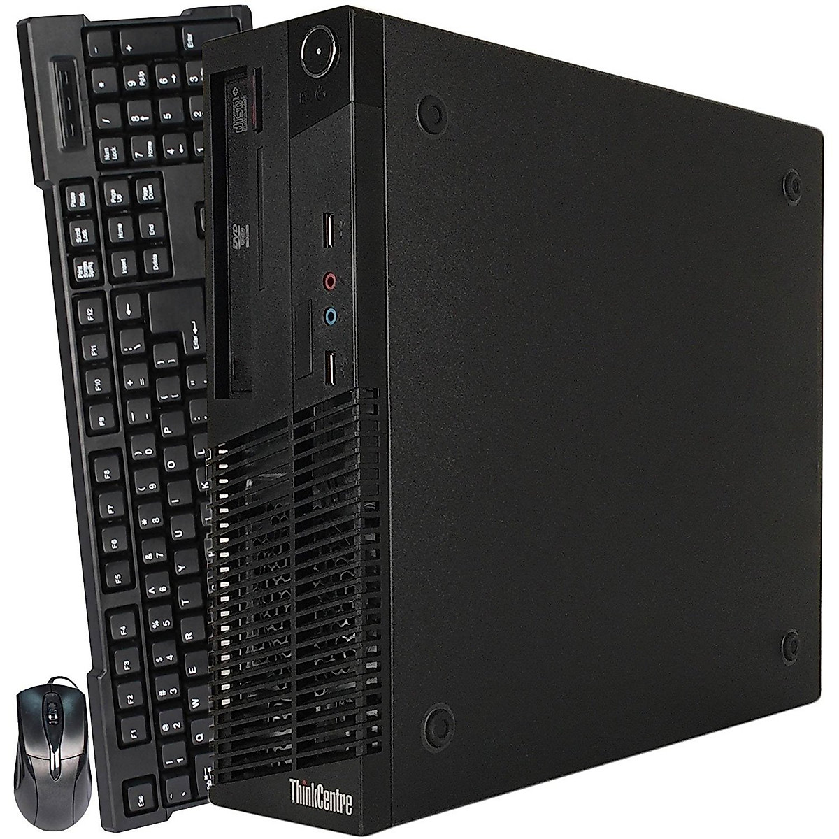Lenovo ThinkCentre M92 SFF Premium Flagship Business Desktop Computer, Intel Quad-Core i7-3770 up to 3.9GHz, 8GB RAM, 2TB HDD, USB 3.0, DVD, WiFi, Windows 10 Pro (Renewed)