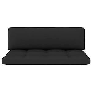 imasay Pallet Sofa Cushions 2 pcs Black