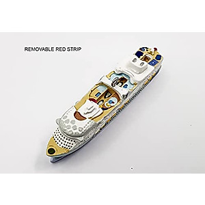 PSVGROUP Cruise Ship Model - a Great Gift for Nautical Decorative Hanging Ornaments/Cake Topper/Friendship Gift for Your Lover (Small, Wonder of The Sea)