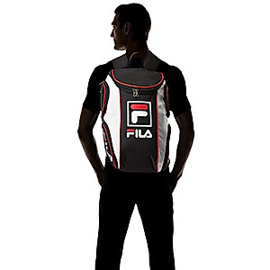 Fila Heritage Tennis Backpack, Black, One Size