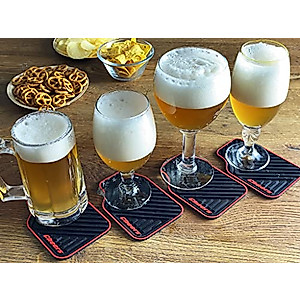 Triple Gifffted Silicone Drink Coasters, Cars Enthusiast, Car Lovers, Car Guys, Mens Birthday Gift Ideas, Gag Gifts For Men Who Have Everything, Women, Valentine's, Dad, Him, Father's Day, Christmas