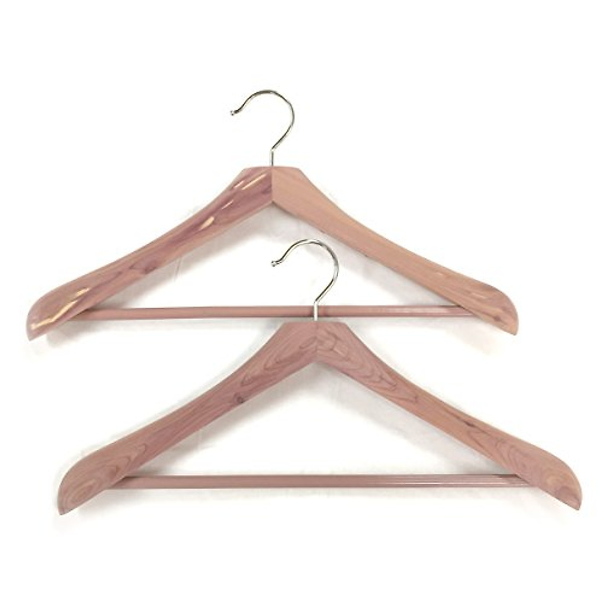 Cedar Elements Wide Coat and Suit Hangers (2)