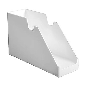 MagiDeal Handbag Storage Organizer for Closet Purse Organizer Wardrobe Vertical Shelving Display Bins Space Saving Purse Bag Divider Dividers White, Small