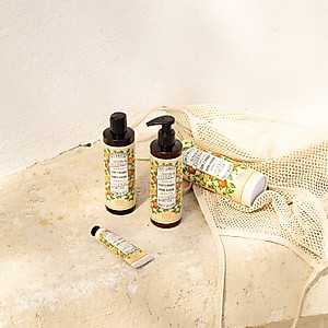 Panier des Sens – Orange Blossom Shower Gel - Foaming Body Wash Women & Men - Moisturizing Body Soap with Glycerin, Olive Oil - 95% Natural Ingredients Body Care - Vegan Liquid Body Wash - 8,45 floz