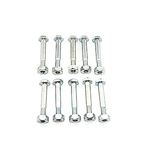 Rotary 917 Pack of 10 Shear Pins & Nuts for Ariens