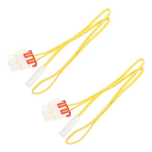 RecDec 2 Pack Refrigerator Defrost Temp Sensor Replacement Temperature Thermostat Probe for Samsung Fridge Units DA32-00006W RF217ACRS