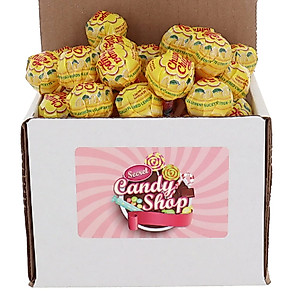 SECRET CANDY SHOP Chupa Chups Lollipops 40 Lollies in a Box (Lemon)