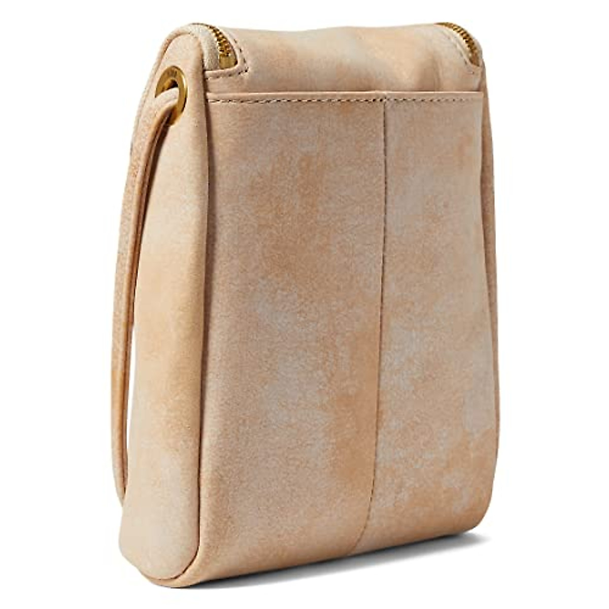 HOBO Fern Stylish Bag for Women - Leather Construction with Top Zip Closure, Printed Lined Interior, and Adjustable Crossbody Strap Bag Fresh Ginger One Size One Size