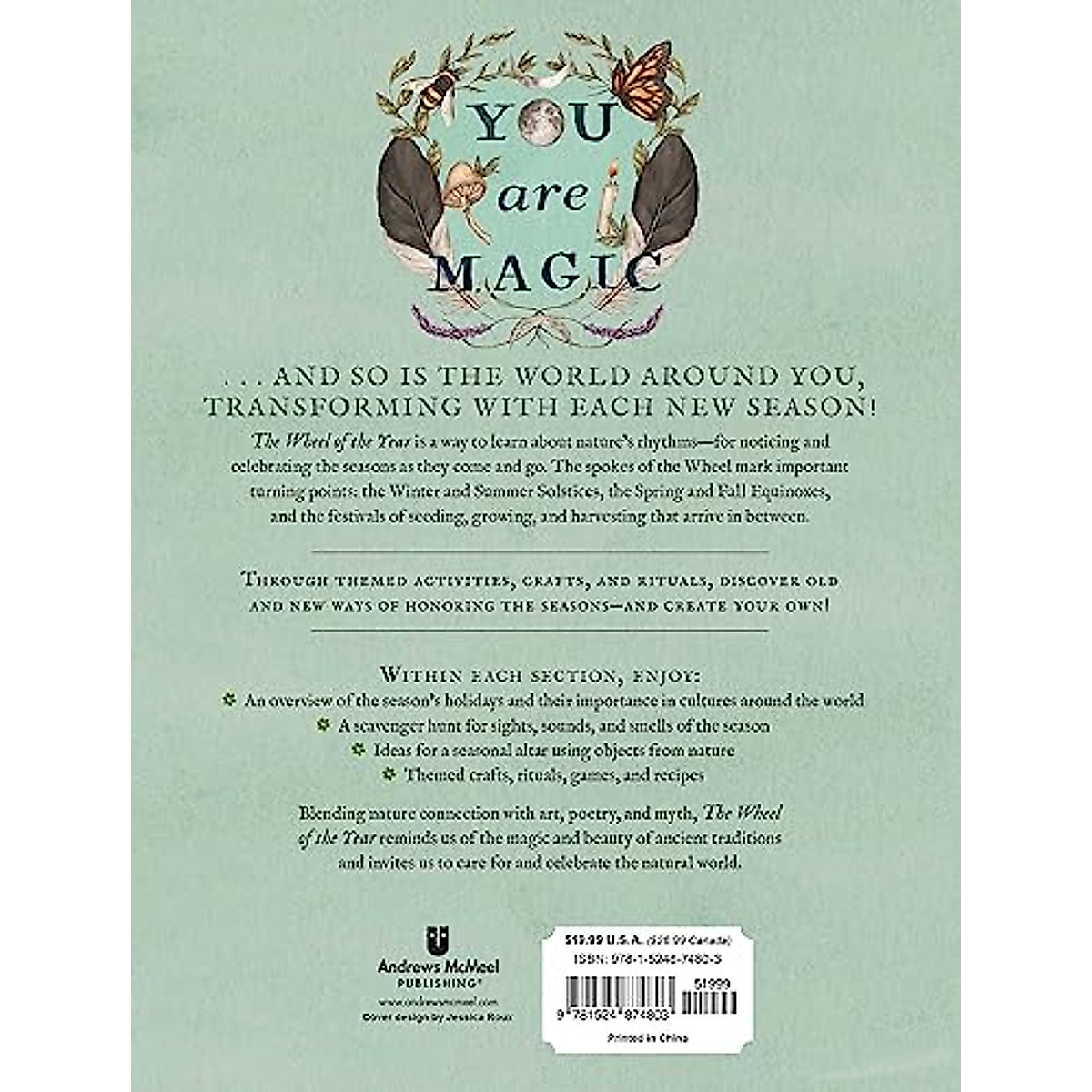 The Wheel of the Year: An Illustrated Guide to Nature's Rhythms