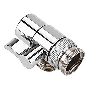 GLOGLOW Faucet Diverter,Bathroom Kitchen Basin Sink Faucet Splitter Diverter Valve to Hose Adapter M24 Hose Attachment Faucet Connector for Water Diversion