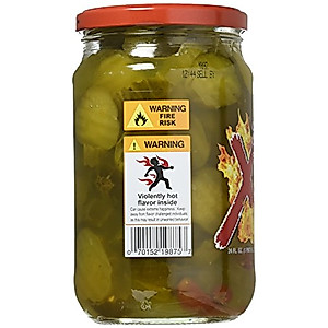 Best Maid Xtreme Hot Pickle Bitez 24oz Jar (Pack of 2)