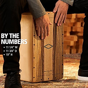 Meinl Artisan String Cajon with Limba Frontplate / Baltic Birch Body - MADE IN SPAIN - Tango Line, 2-YEAR WARRANTY