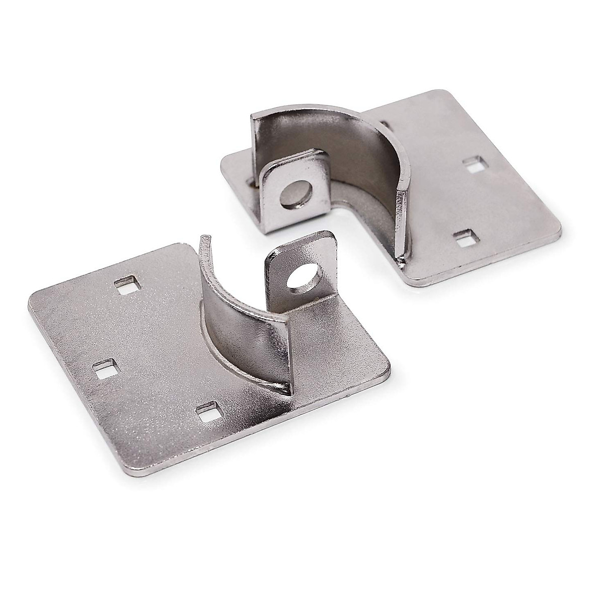 Maypole Heavy Duty Security Lock Suitable for Vans, Sheds & Garages Rust Resistant Chrome 2 kg, Silver