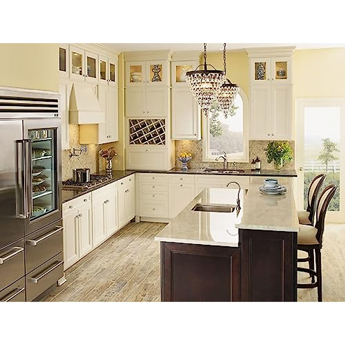 Moen 7295SRS Brantford One-Handle Pullout Kitchen Faucet Featuring Power Clean and Reflex, Spot Resist Stainless