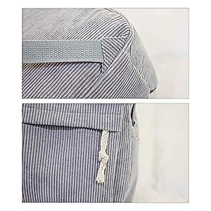 Corduroy Knapsack Casual Backpack Unisex Classic Campus Portable Ultra Soft Handbag (Pink)