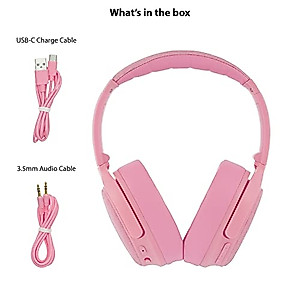 Tablet Bundle: Includes Amazon Fire HD 10 tablet, 10.1", 1080p Full HD, 32 GB (Lavender) & Made for Amazon Active Noise Cancelling Bluetooth Headphones (Rose)