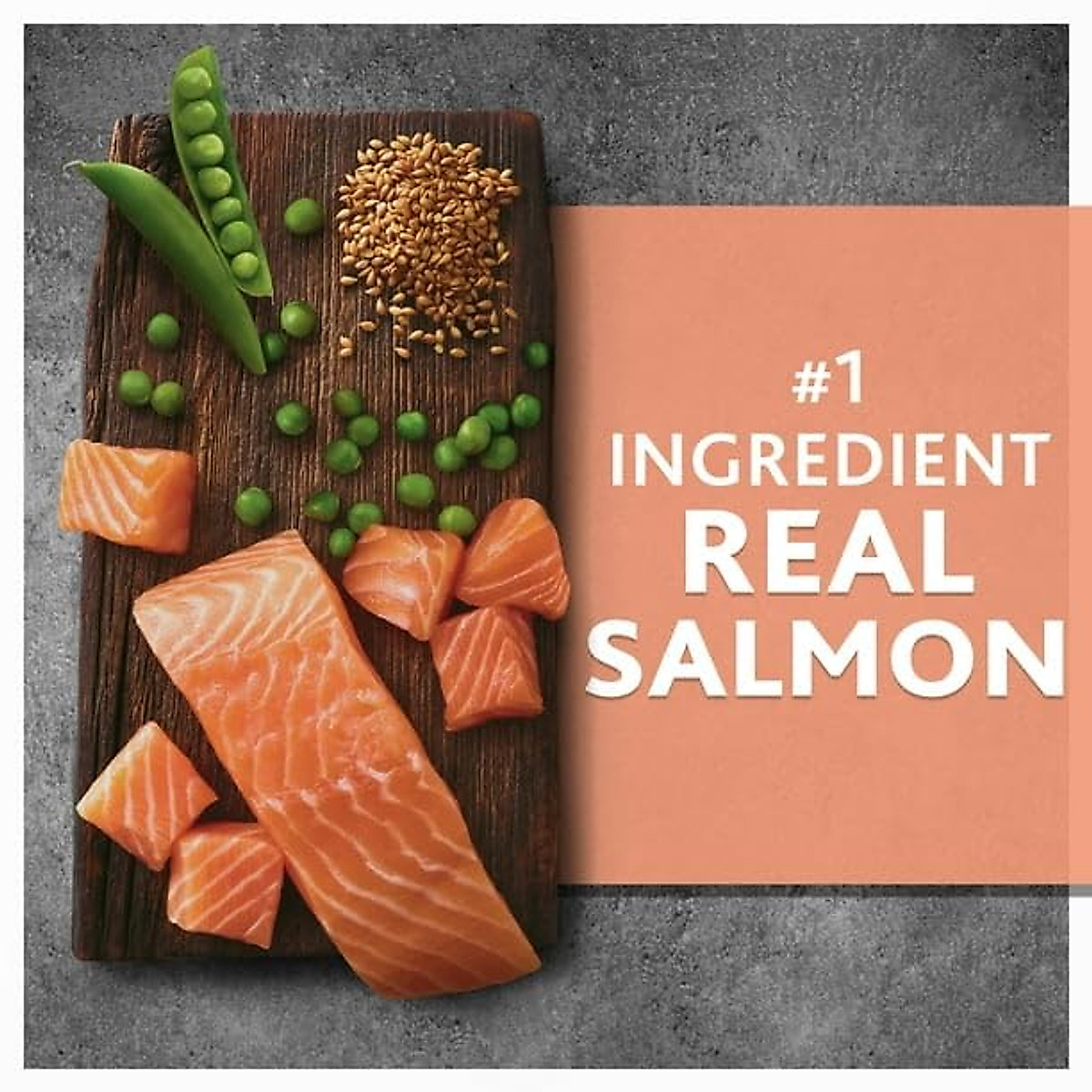 FYNORI Wild & Free Salmon & Pea Recipe Dry Dog Food, Grain-Free, 24 Lbs, Natural with Added Vitamins, Minerals, and Other Trace Nutrients