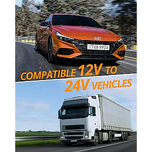 Kingslim Dash Cam Hardwire Kit - Mini USB Hard Wire Kit Fuse for D4 D5 D1 D2 PRO Dashcam, Compatible 12V-24V Vehicles Low Voltage Protection 10.5ft, Black (H01)