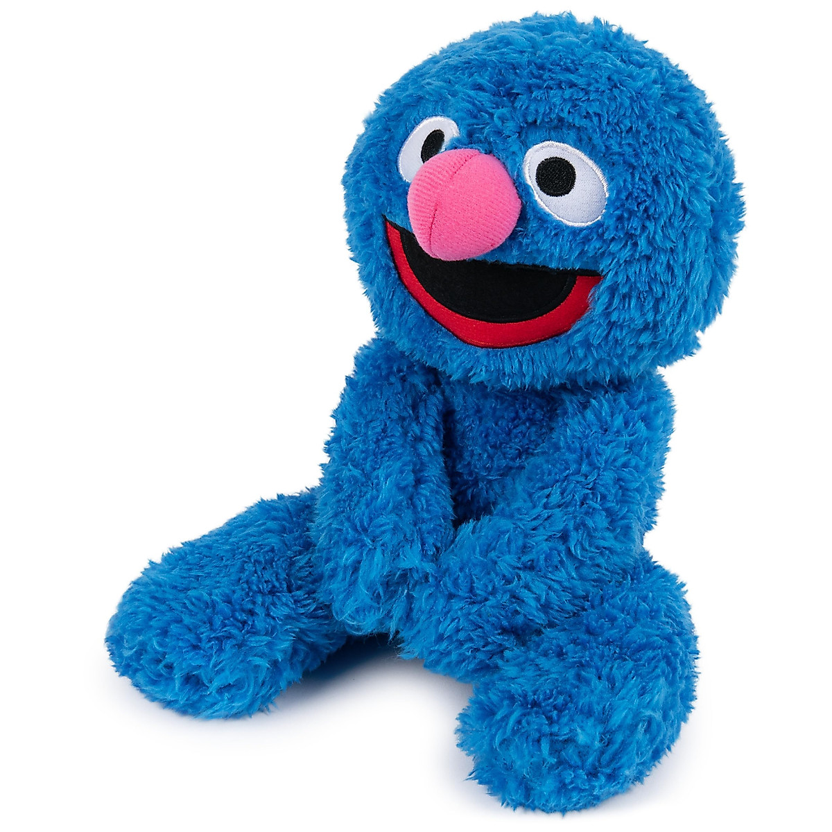 GUND Sesame Street Official Grover Take Along Buddy Plush, Premium Plush Toy for Ages 1 & Up, Blue, 13”