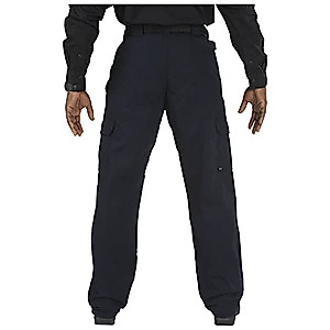 5.11 Tactical Men's Taclite Pro Lightweight Performance Pants, Cargo Pockets, Action Waistband, Dark Navy, 34W x 32L, Style 74273