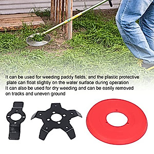 Zerodis 26mm Handheld Multifunctional Weeding Head, Mowing Blade for Weeding Rice Fields and Gardens