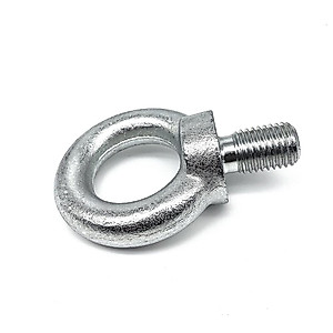 M24 Marine Grade Heavy Duty Male Thread Machinery Shoulder Lifting Ring Eye Bolt (M24) Surface Zinc Plated
