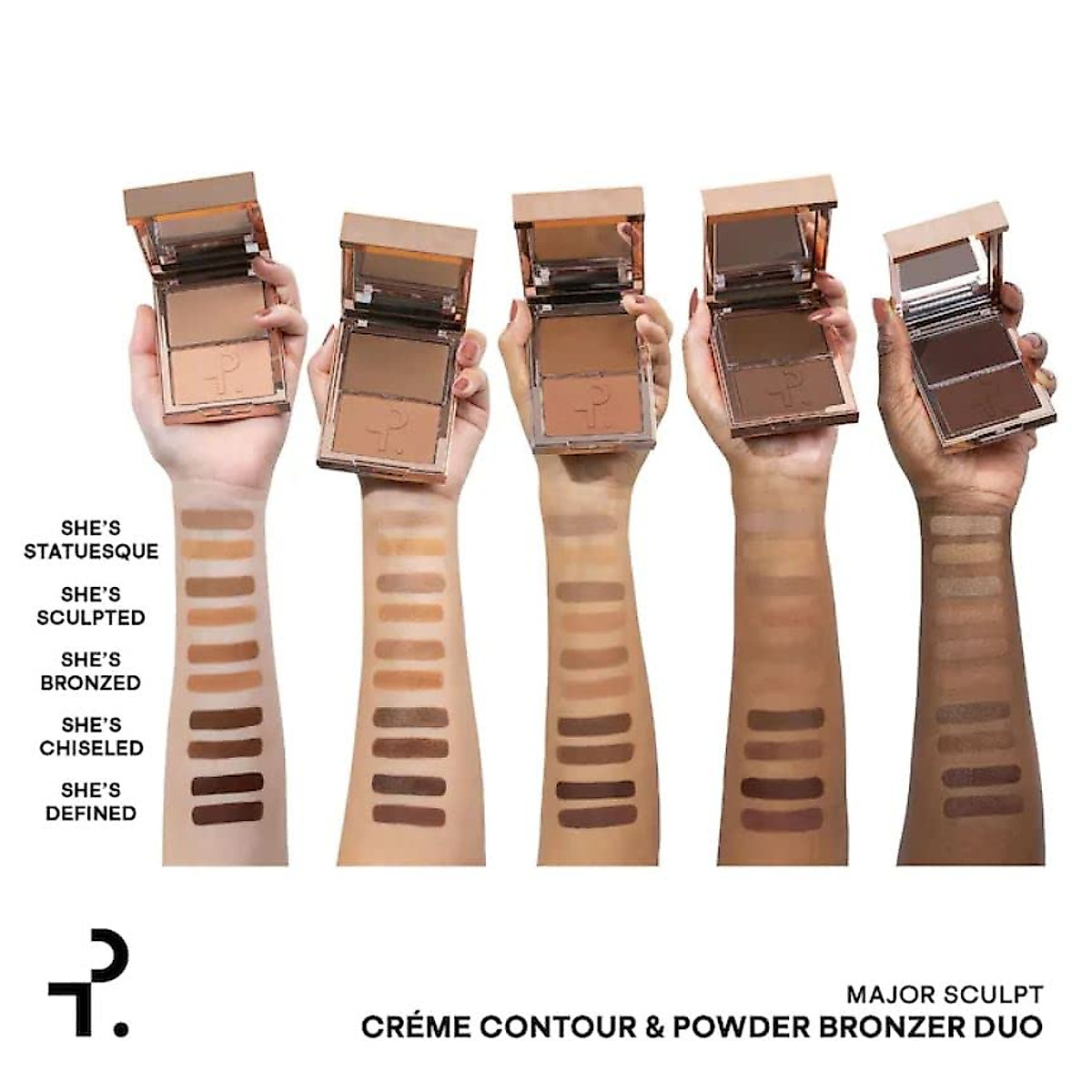 PATRICK TA Major Sculpt Creme Contour & Powder Bronzer Duo - She's Sculpted