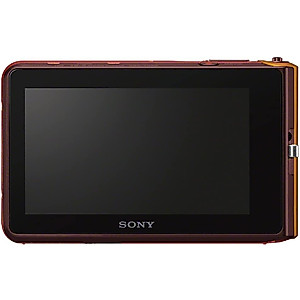 Sony DSC-TX30/D 18 MP Digital Camera with 5x Optical Image Stabilized Zoom and 3.3-Inch OLED (Orange)