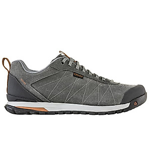 Oboz Bozeman Low Leather Hiking Shoe - Men's Charcoal 11.5 Medium