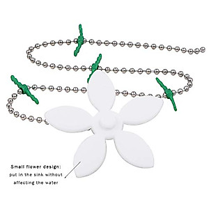 Set of 15 Pcs Drain Hair Catcher,Flower Shower Drain Protectors Hair Stopper Shower Drain Hair Trap Remover Hair Filter for Kitchen Bathroom Drain Sink Cleaning Tool