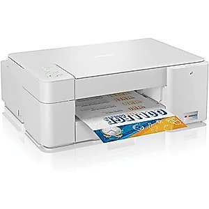Brother MFC-J12 Series All-in-One Color Inkjet Printer, Copy, Print, and Scan, 9ppm in Color, 150 Sheets, Mobile Printing, Bundle with MTC Printer Cable