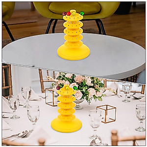 Mobestech Lollipop Stand Lollipops Stand Desktop Stand Cake Pop Display Lollipop Supplies Wedding Cake Decor Lollipop Sticks for Cake Pops Table Top Decor Multifunction Socket Pp Material