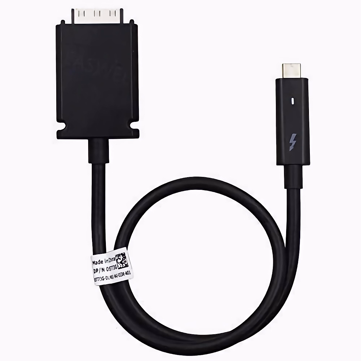 FKA 2.6 ft Black Male-to-Female USB Type C Thunderbolt Dock Cable for Dell TB15 TB16 Docking Station, 24 Pins, Data Transfer