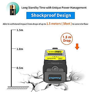 Posunitech Glove Barcode Scanner 2D GS02 Wearable Zebra SE4107 Reader IP65 Touch Scanning NFC Support Multi-Language for Warehouse, Management System,