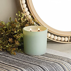 Root Candles Scented Candles Comforts of Home Premium Handcrafted Wood Wick Candle, 12-Ounce, Rest + Recharge