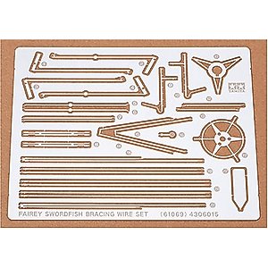 Tamiya 1/48 Fairey Swordfish Photo Etched Bracing Wire Set