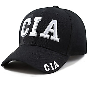 The Hat Depot Law Enforcement Police Officer 3D Embroidered Baseball Cap (CIA)