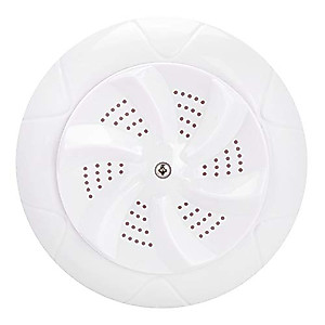 POCREATION Travel Portable Washing Machine, Mini Travel Portable Household Small Washing Machine Ultrasound Turbo Washer Laundry(White)