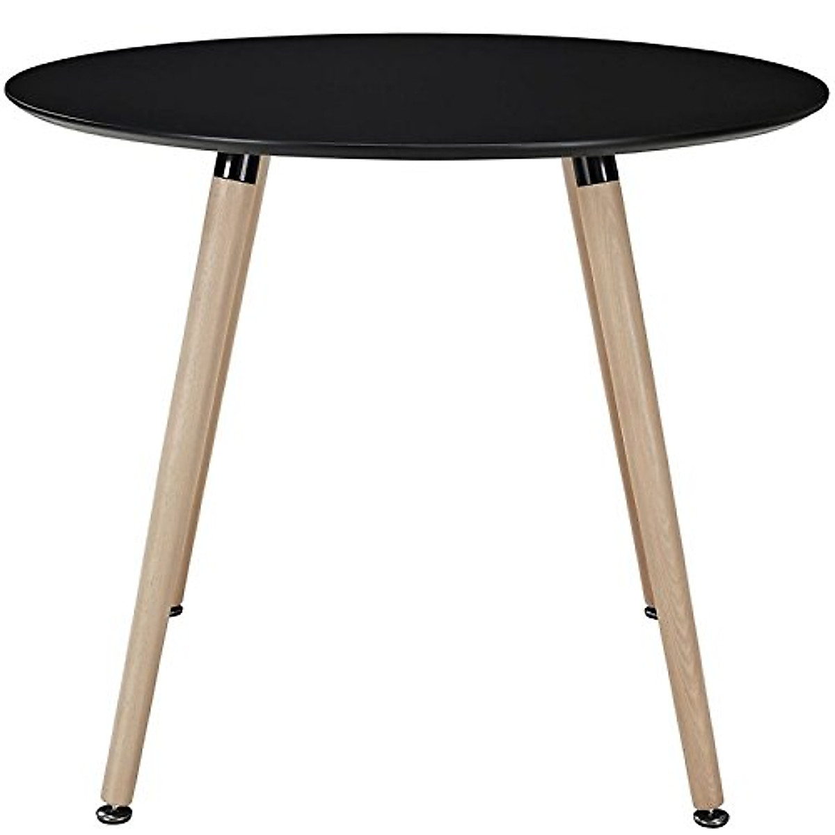 Hawthorne Collections Round Dining Table in Black