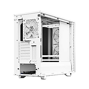 Fractal Design Define 7 White Brushed Aluminum/Steel E-ATX Silent Modular Tempered Glass Window Mid Tower Computer Case