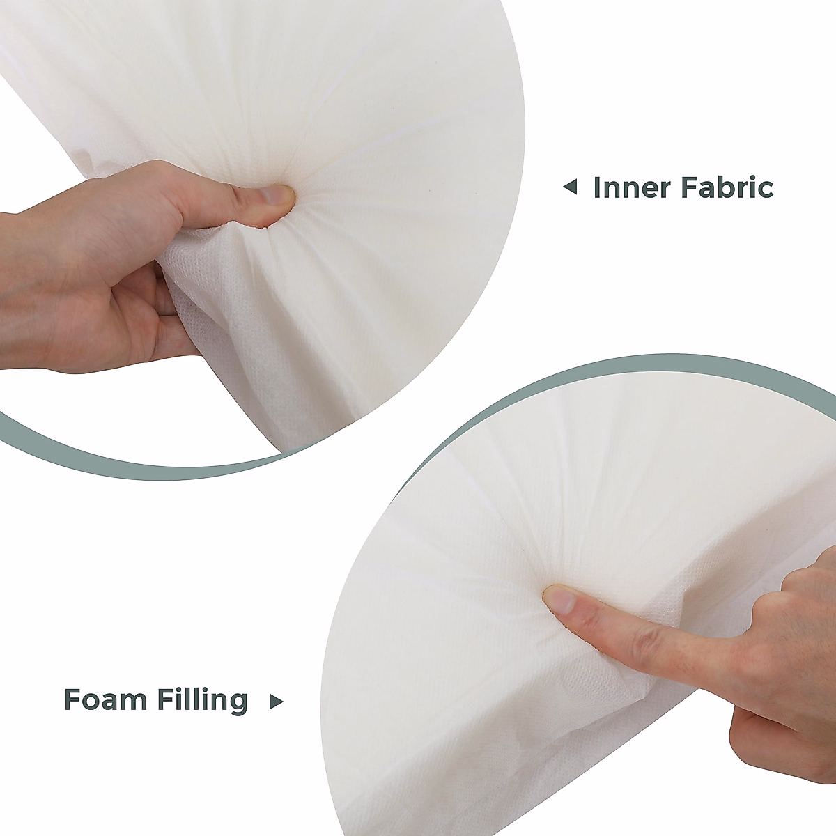 Magpie Fabrics Outdoor Bench Cushion 48 x 18 Inches, Settee Loveseat Pads with Handle and Ties for Garden Patio Backyard Porch Sofa Couch Swing (Green Floral)