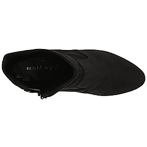 Madden Girl Women's Swift Fashion Boot, Black Fabric, 6