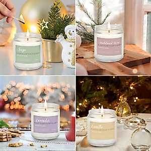 6 Pack Candles for Home Scented Aromatherapy Candles Gifts Set for Women, Lavender Candle, 37.8 oz 300 Hour Long Lasting Candles, Stocking Stuffers, Birthday, Valentine, Christmas, Anniversary Present