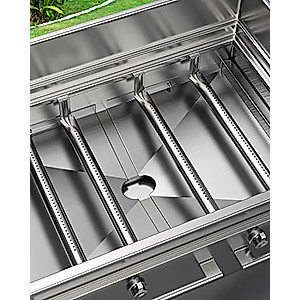 Grease Tray for Gas Grill - Adjustable 24"-30" Universal Grill Replacement Parts for Dyna Glo, Nexgrill, Expert Grill, Kenmore, BHG and More