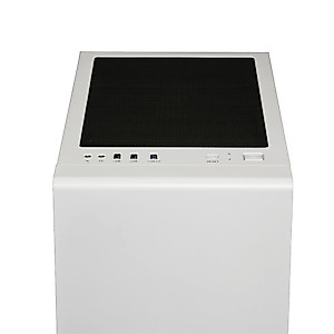 Velztorm Nix Custom Built Gaming Desktop PC Snow White (AMD Ryzen 5 5600X 6-Core, 128GB RAM, 8TB PCIe SSD, GeForce GTX 1050Ti, 1xUSB 3.2, 3xUSB 3.0, 1xHDMI, Win 10 Pro)