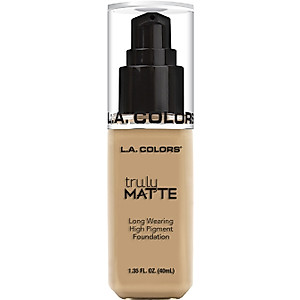 L.A. COLORS Truly Matte Foundation, Natural CLM352