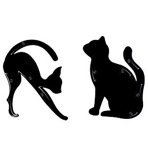 TailaiMei Eyeliner Stencils, Matte PVC Material Smoky Eyeshadow Applicators Guide Template Tool